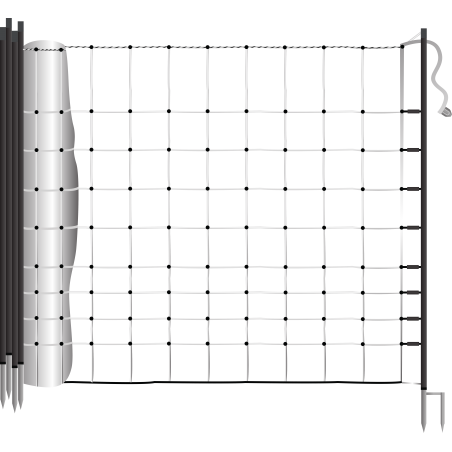 Malla p Lobo 130cm x 50m 10 hebras