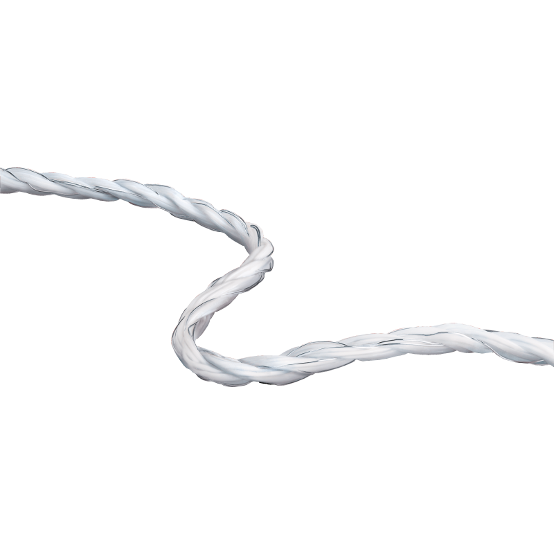 Rollo Cable Poliwire Blanco para cerco eléctrico